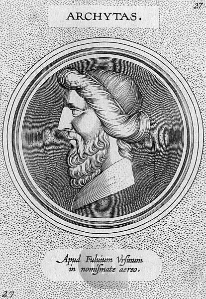 Bildagentur | mauritius images | ARCHYTAS OF TARENTUM Greek philosopher ...